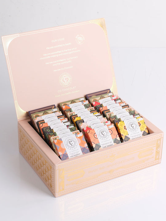 30 Gram Bars Bundles from Co Chocolat - Finally, Truly Healthy Chocolates